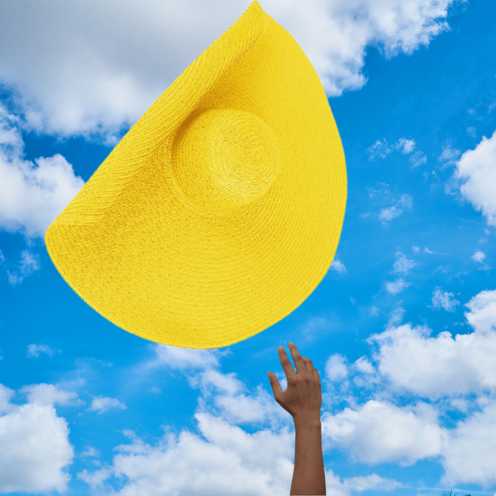 Oversized Sun Hats – Dramatic Wardrobe