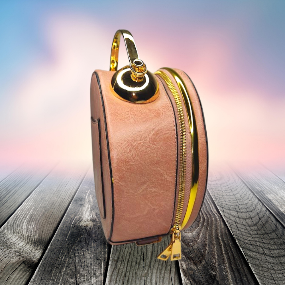 Small Pink Clock Purse – Dramatic Wardrobe